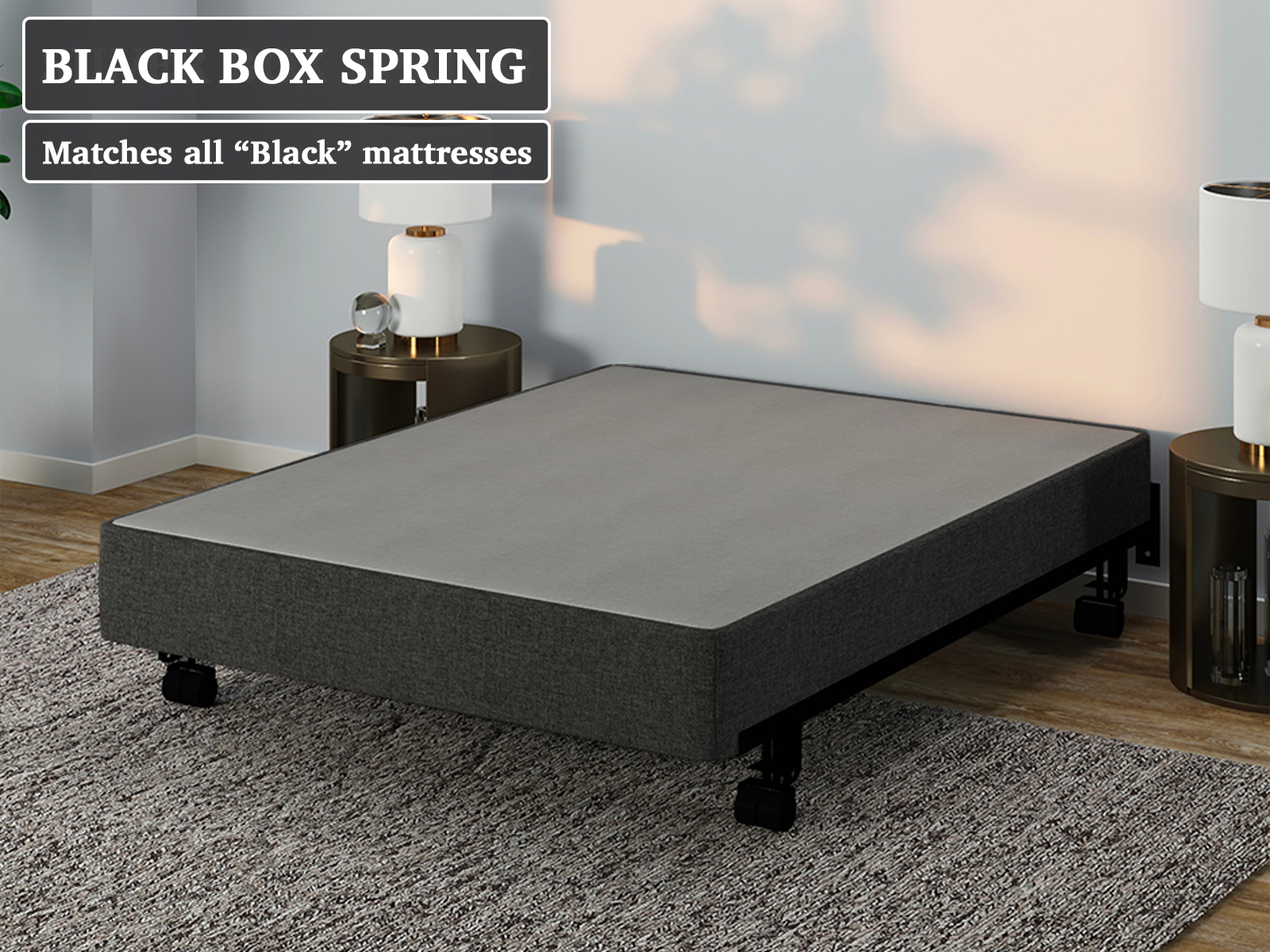 "Black" Box Spring - Tampa Mattress Makers